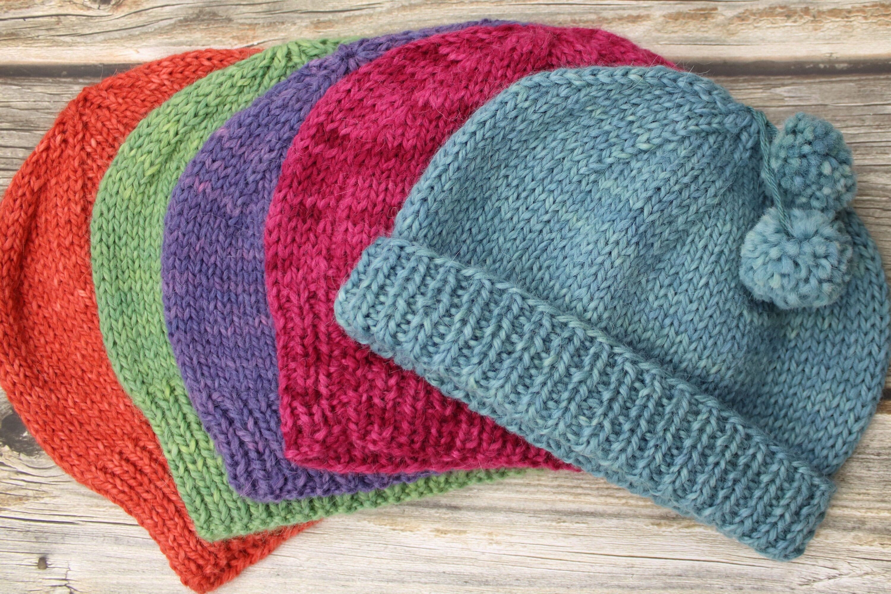 Easy Chunky Alpaca Hat Knitting Pattern - Etsy