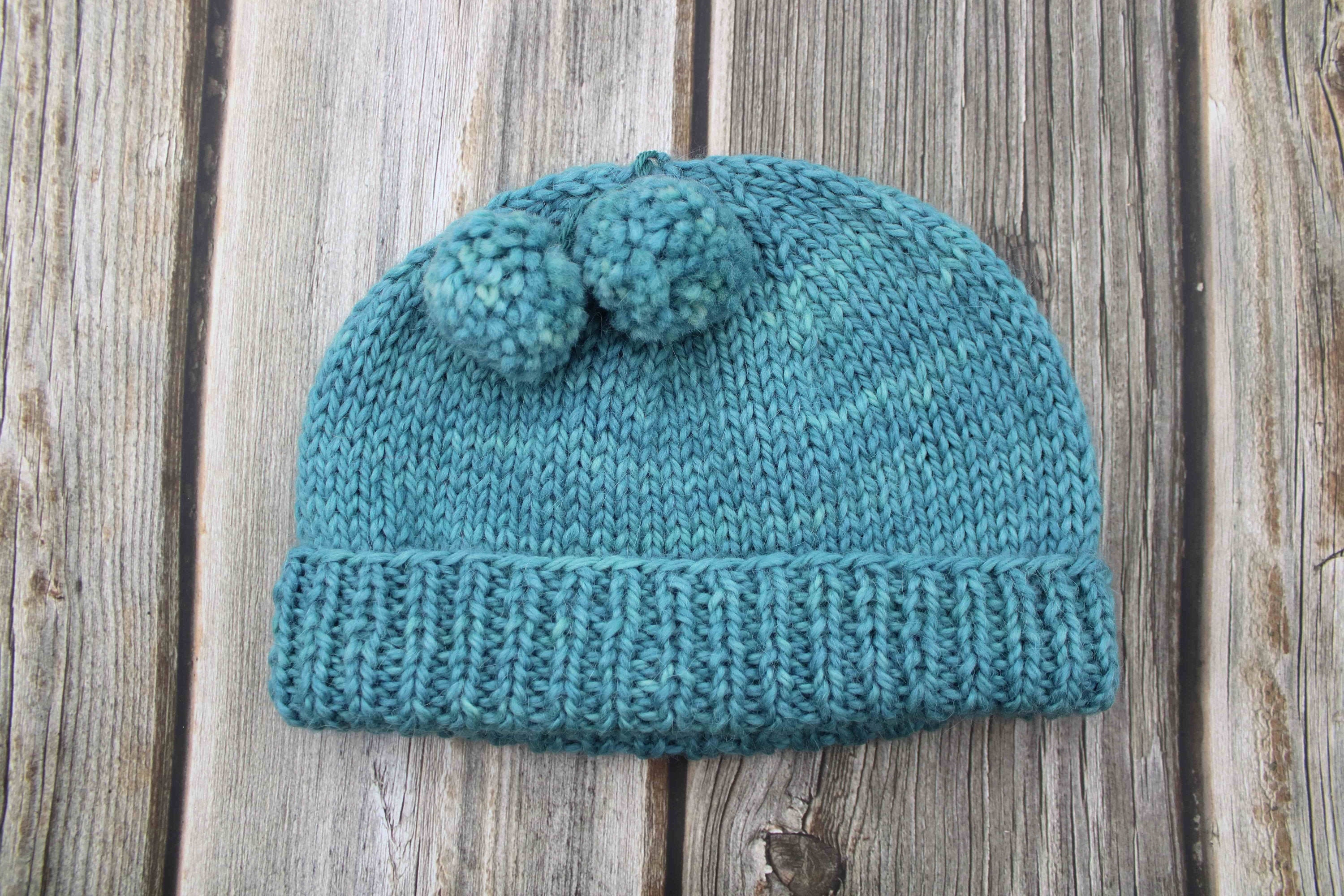 Easy Chunky Alpaca Hat Knitting Pattern - Etsy