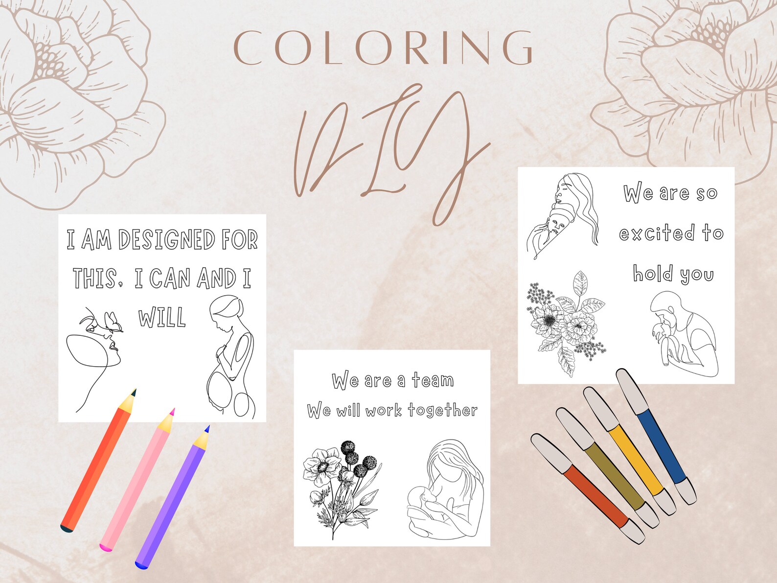 25 Printable Birth Affirmation Cards for Labor & Delivery | Mandala ...