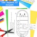 Food Chains Foldable Kids' Craft With Shark, Bear, Snake and Lion ...