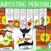 Printable Composting Activities for Kids, Foldable Sequencing Activity ...