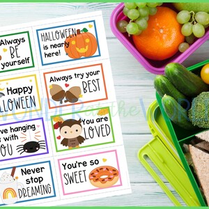 96 Printable Lunch Box Notes for Spring, Summer, Fall Autumn, Winter ...