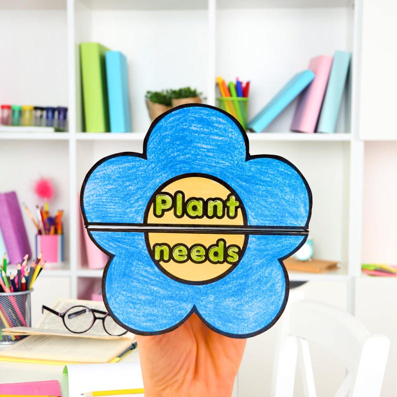 What a Plant Needs to Grow Science Craft for Kindergarten First Grade ...