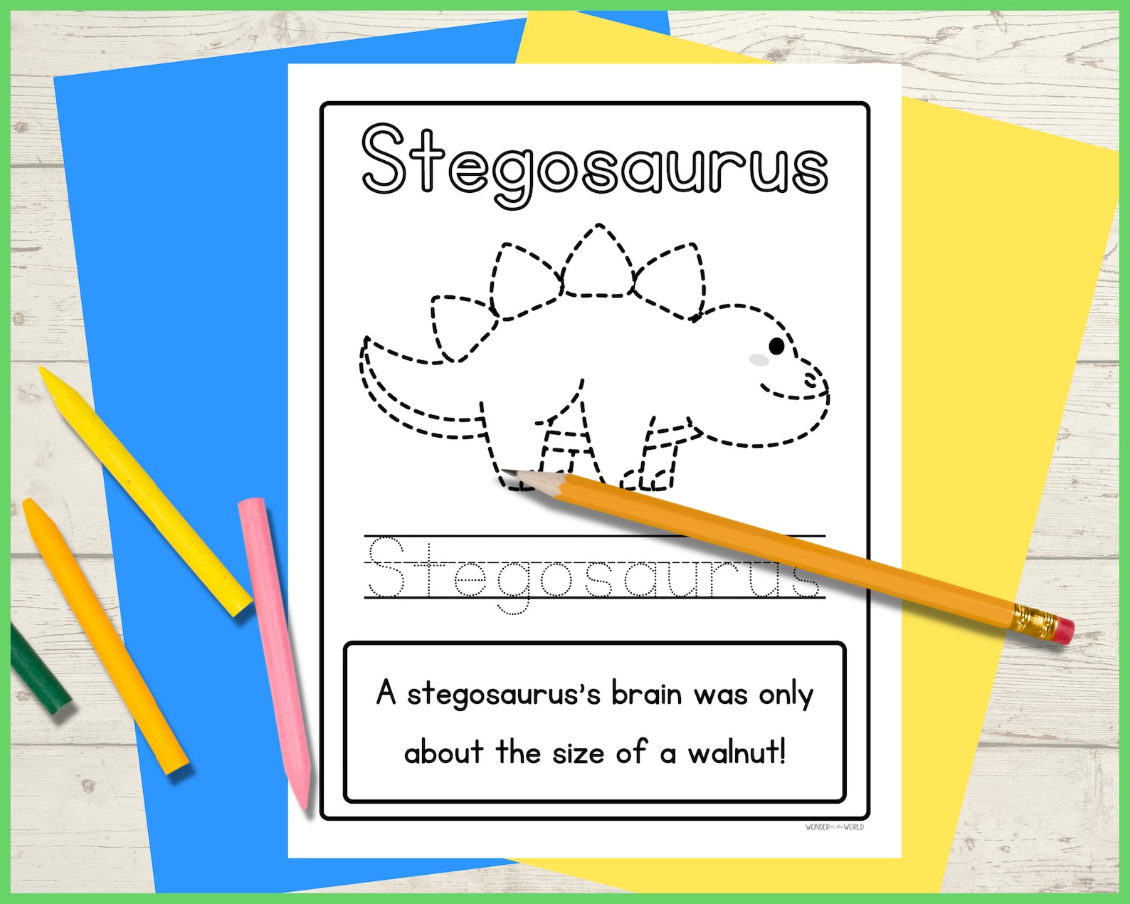 Dinosaur Tracing Activity for Kids, Printable Tracing Practice Sheets ...