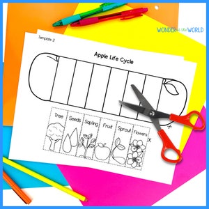 Fall Autumn Plant Life Cycles Foldable Science Activities - Etsy UK