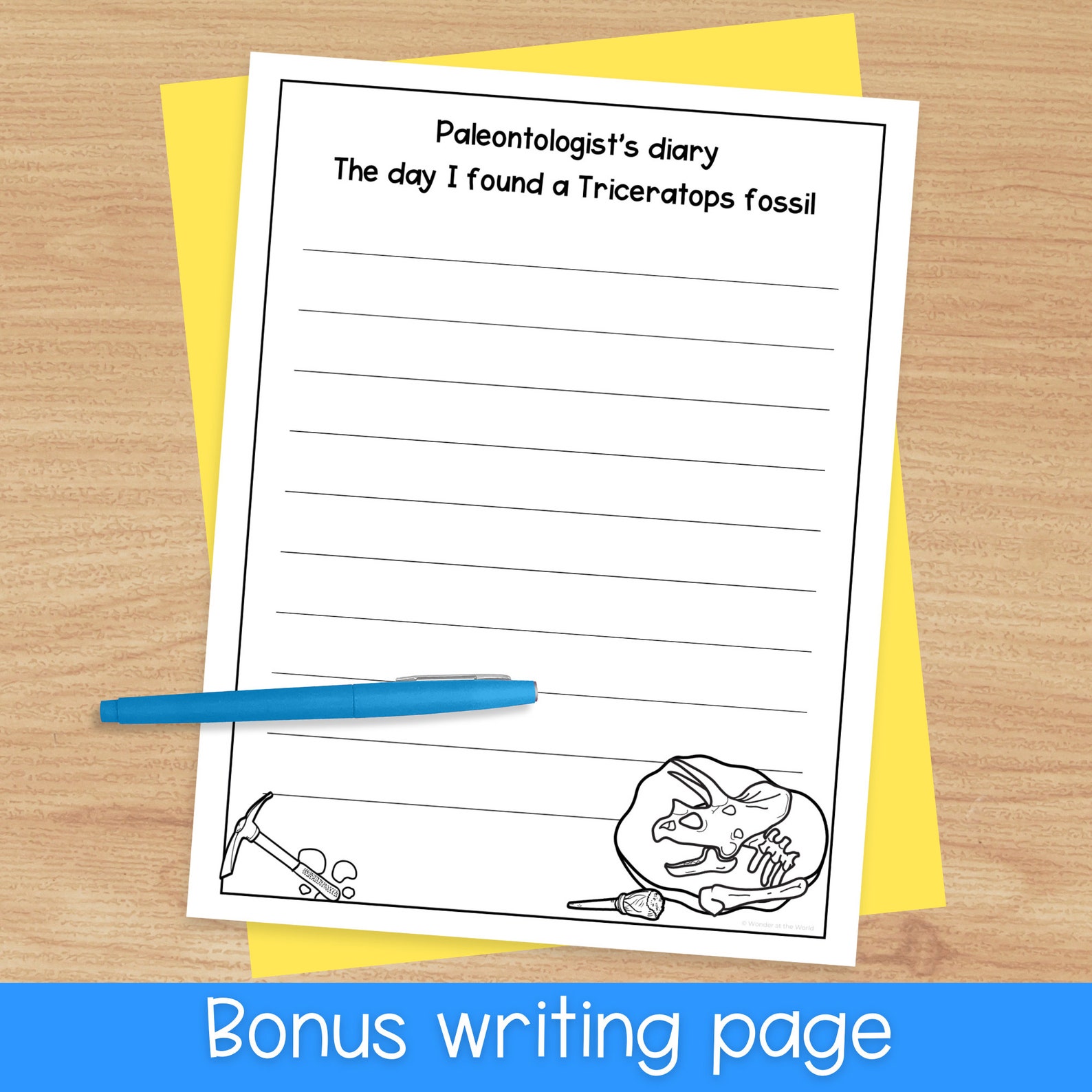 How a Dinosaur Fossil is Formed Foldable Sequencing Activity Printable ...