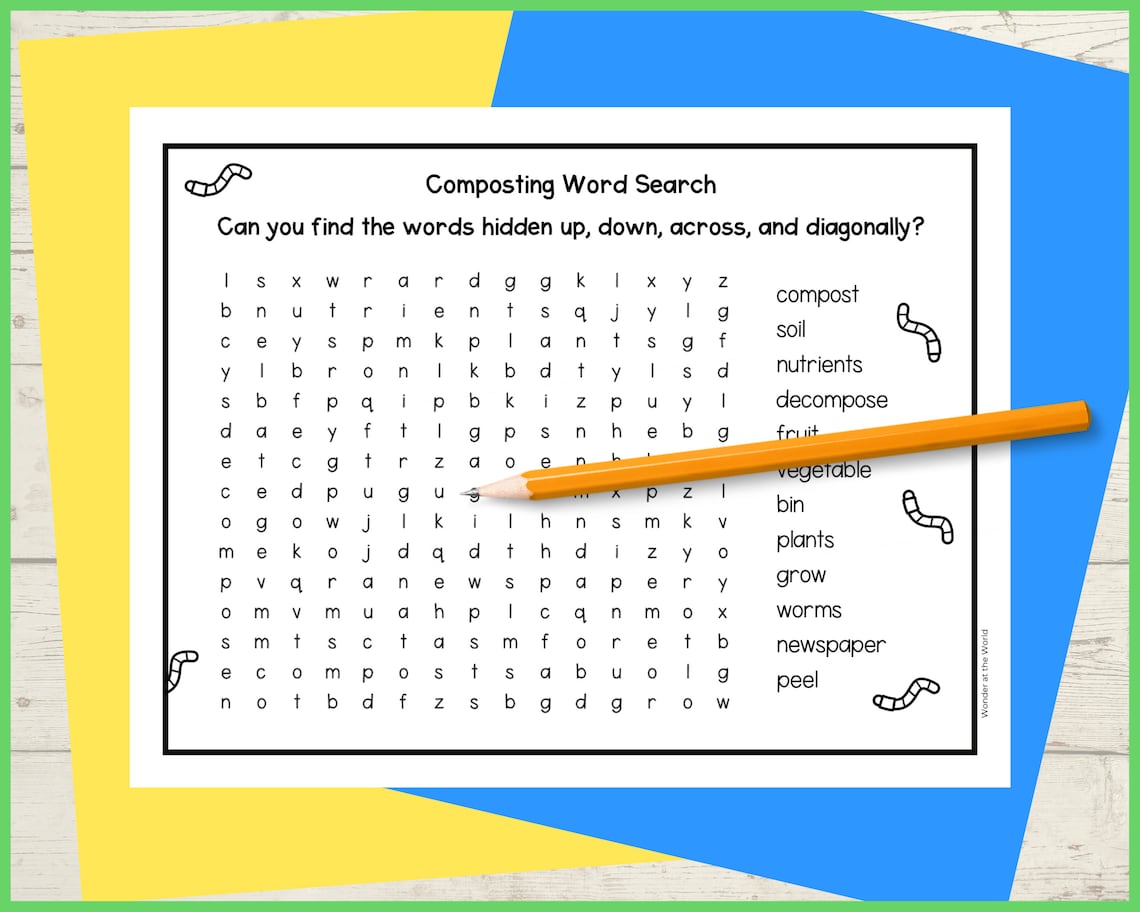 Printable Composting Activities for Kids, Foldable Sequencing Activity ...
