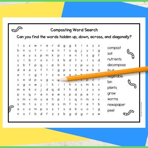 Printable Composting Activities for Kids, Foldable Sequencing Activity ...