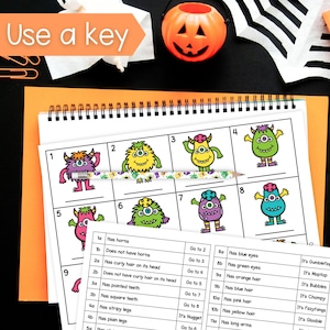 Dichotomous Keys Activities Worksheets for Science Lesson | Halloween ...