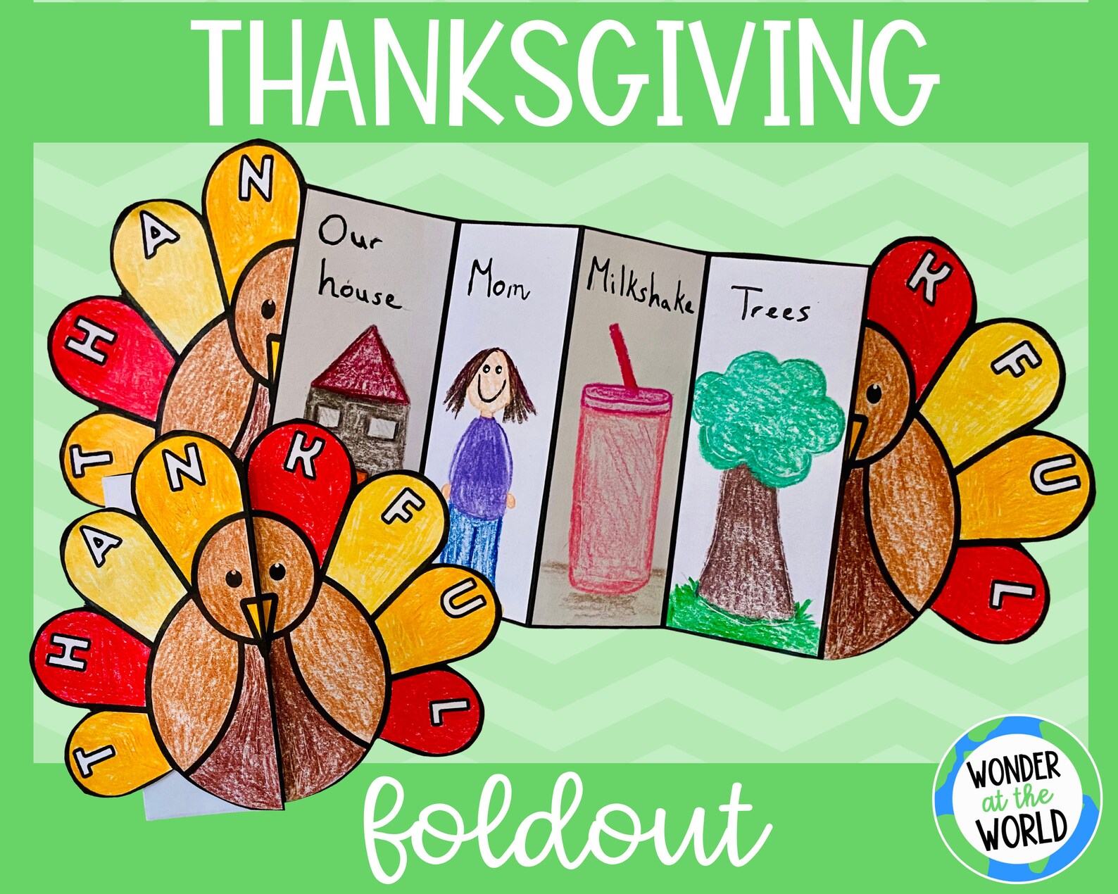 Thanksgiving 'I Am Thankful For' Turkey Activity - Etsy