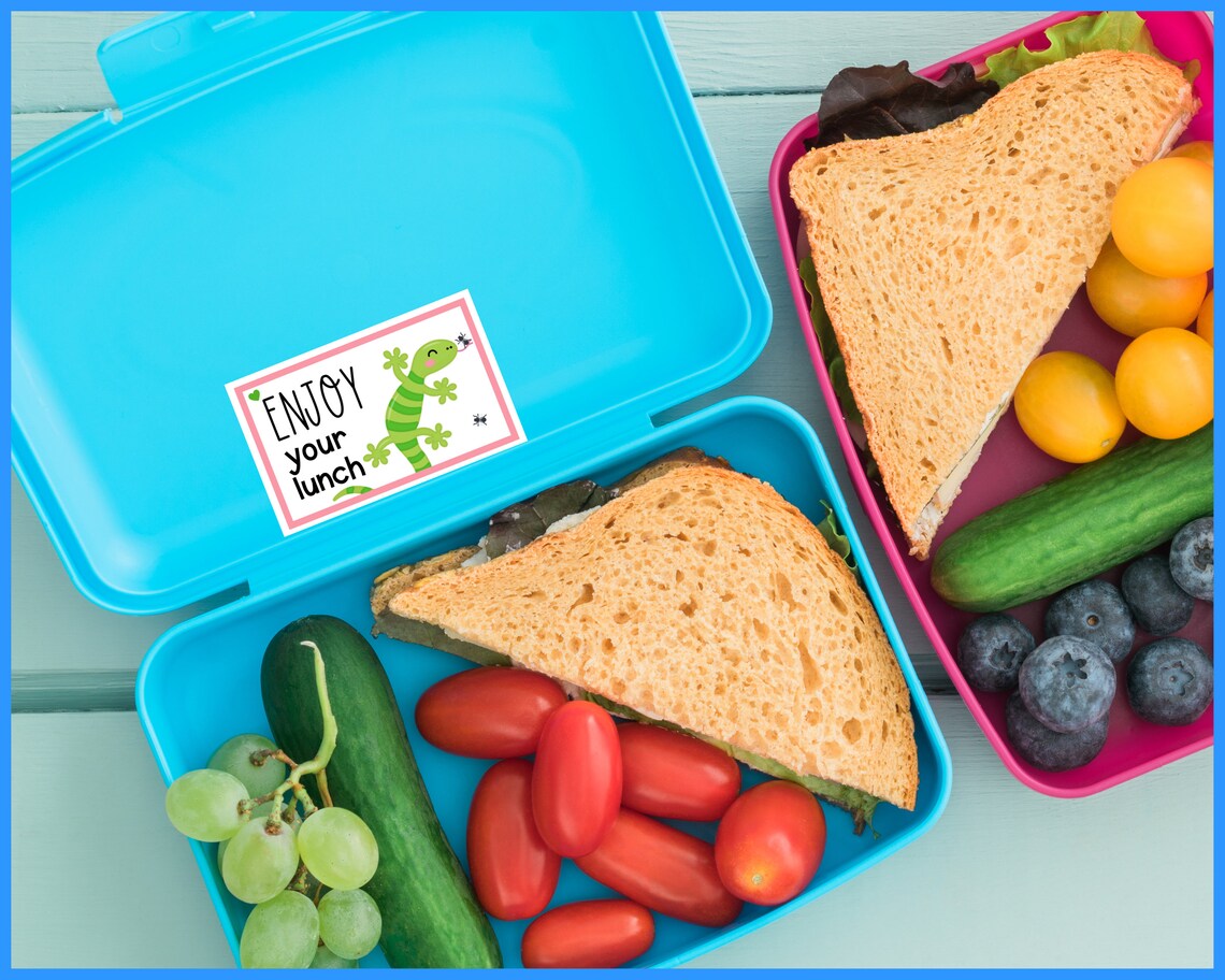 96 Printable Lunch Box Notes for Spring, Summer, Fall Autumn, Winter ...