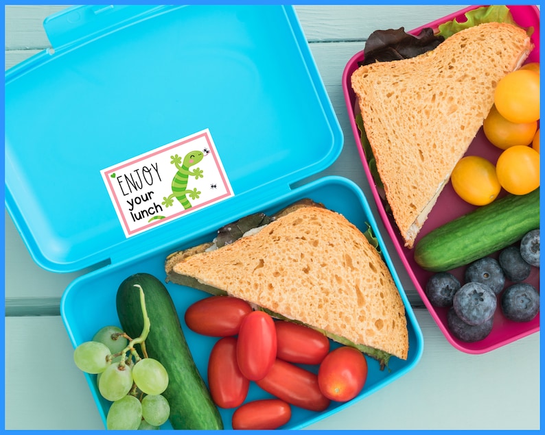 96 Printable Lunch Box Notes for Spring, Summer, Fall Autumn, Winter ...