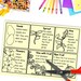 Life Cycle of a Watermelon Plant Sequence and Fold Kids' Craft | A4 and ...