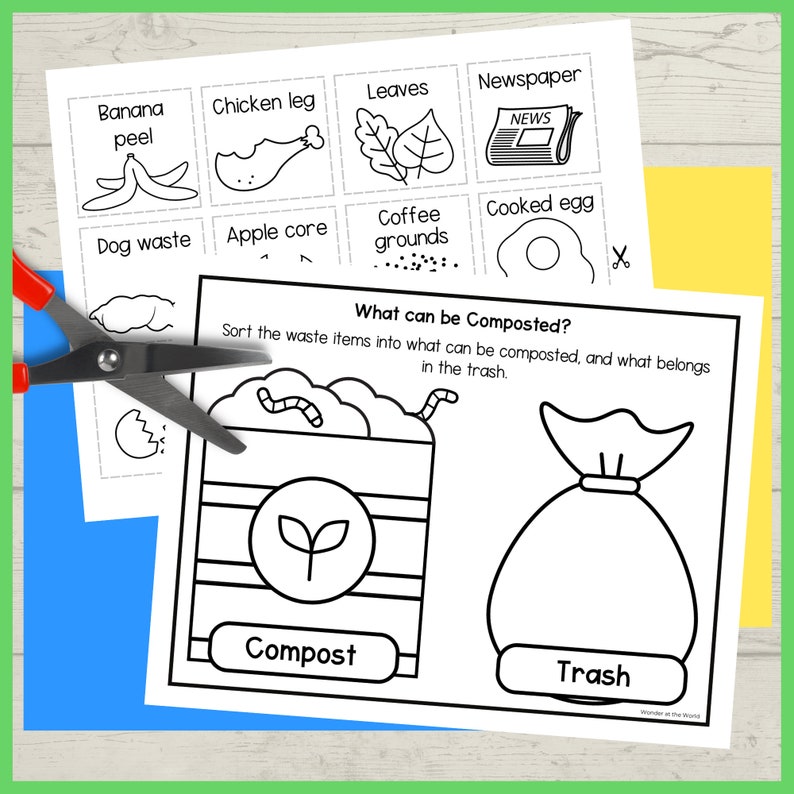 Soil Foldout Activities for Teaching Layers of Soil, Composting and ...