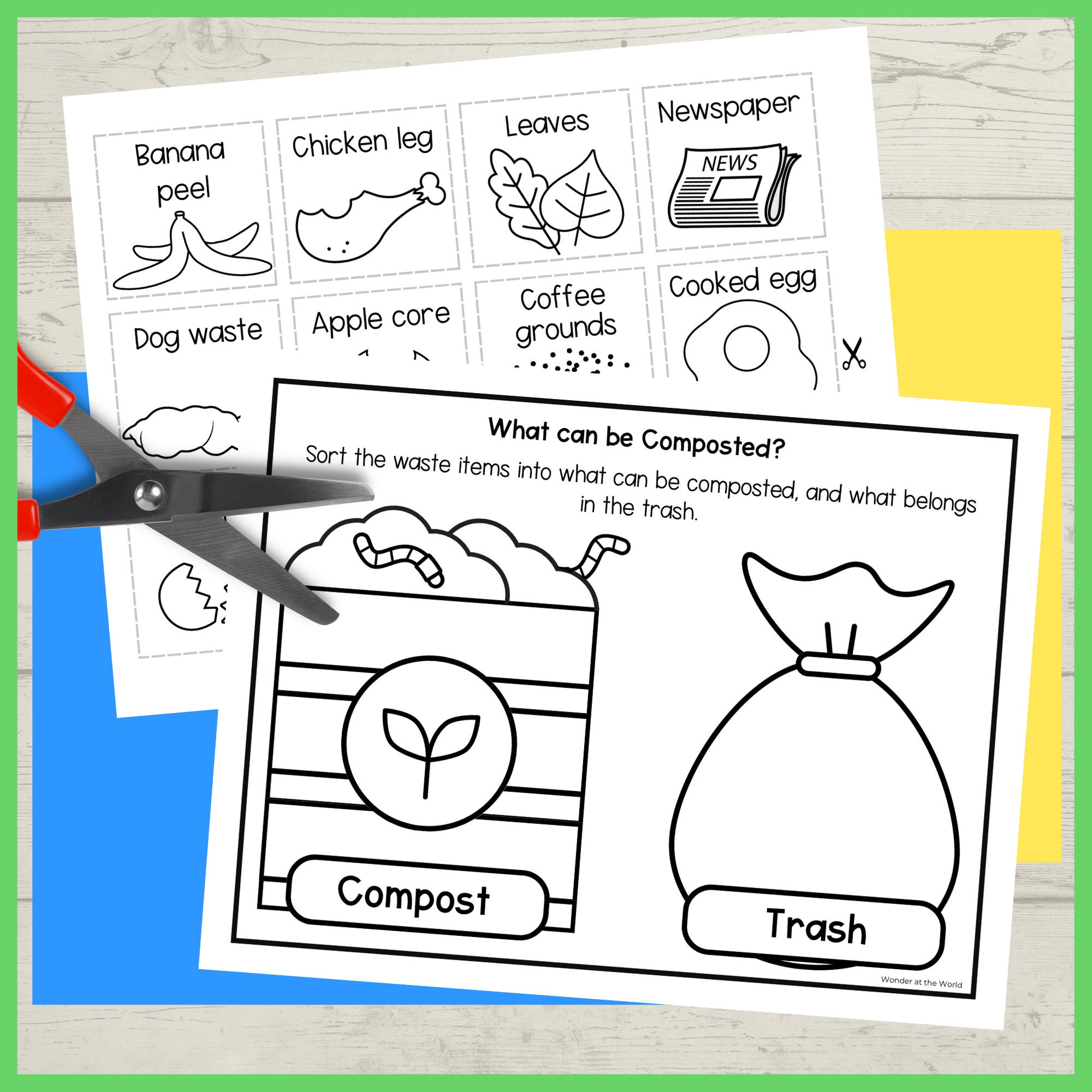 Soil Foldout Activities for Teaching Layers of Soil, Composting and ...
