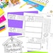 The First Christmas Nativity Sequence and Fold Craft Activity for Jesus ...