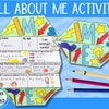 Space All About Me Class Back to School Foldable Printable Activity A4 ...