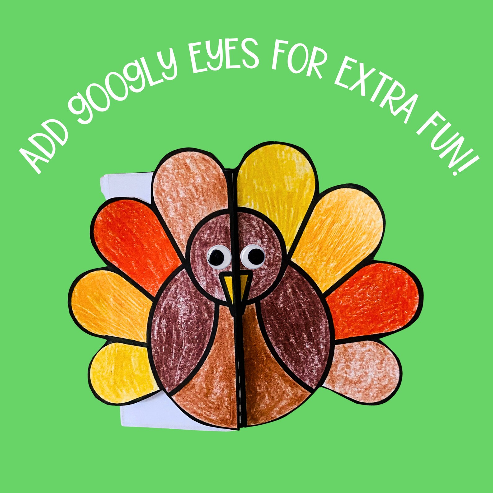 Life Cycle of a Turkey Foldable Kids' Craft 11x8.5 Inch - Etsy UK