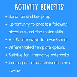 Food Chains Foldable Kids' Craft With Shark, Bear, Snake and Lion ...