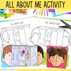 All About Me Pencil Craft: Back to School Activity (printable PDF) - Etsy