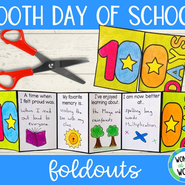 100th Day of School - Etsy