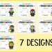 Preschool Graduation Certificates Editable PDF | End of Year Awards for ...