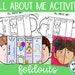 All About Me Back to School Foldable Pencil Craft Activity for First ...