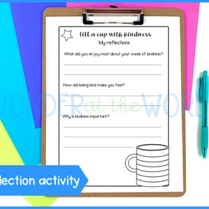 Kindness Activity for Kids | Fill a Cup of Kindness | UK and US ...