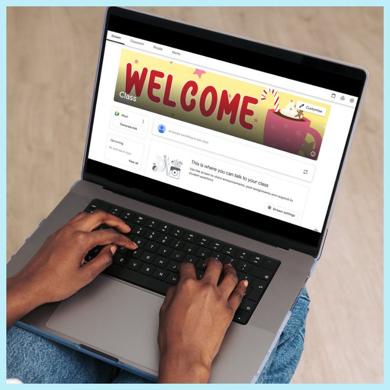 19 Winter Animated Google Classroom Headers Banners for November ...