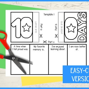 100 Days of School Foldable Activity | Printable Activity | Digital ...