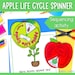 Fall Autumn Plant Life Cycles Foldable Science Activities | Apple ...
