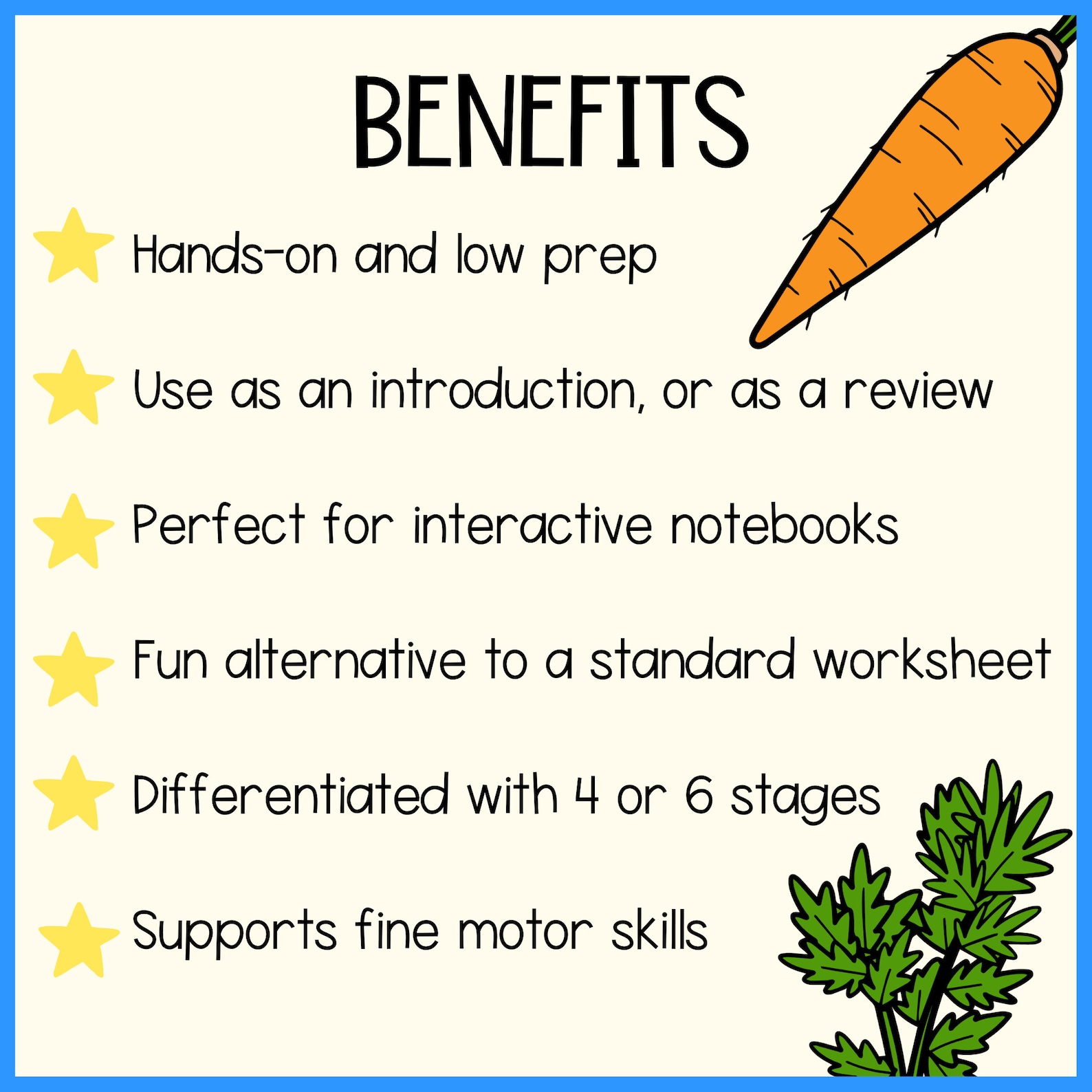 Life Cycle of a Carrot Plant Foldable Cut and Paste Sequencing Activity ...