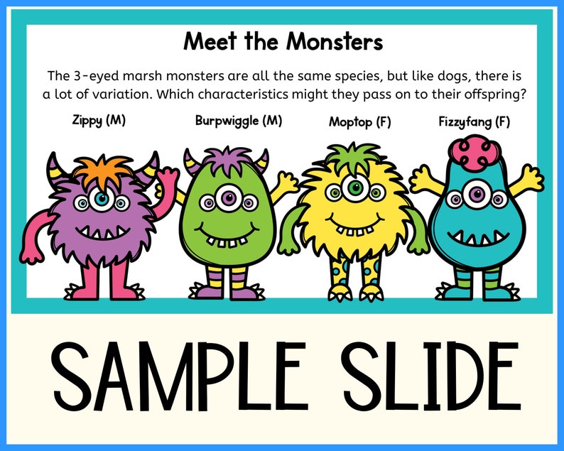 Inherited Traits Characteristics Presentation and Activity Elementary ...