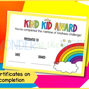 Kindness Activity for Kids | Create a Rainbow of Kindness | UK and US ...
