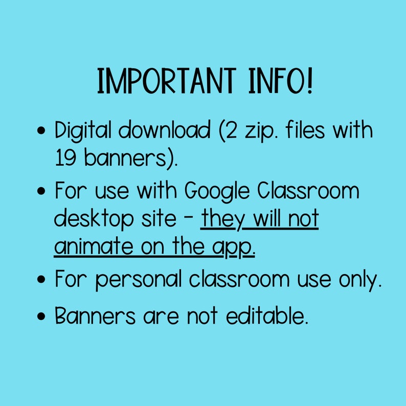 19 Winter Animated Google Classroom Headers Banners for November ...