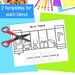 Kindergarten First Grade Pr, Tr, Gr Consonant Blends Match and Fold ...