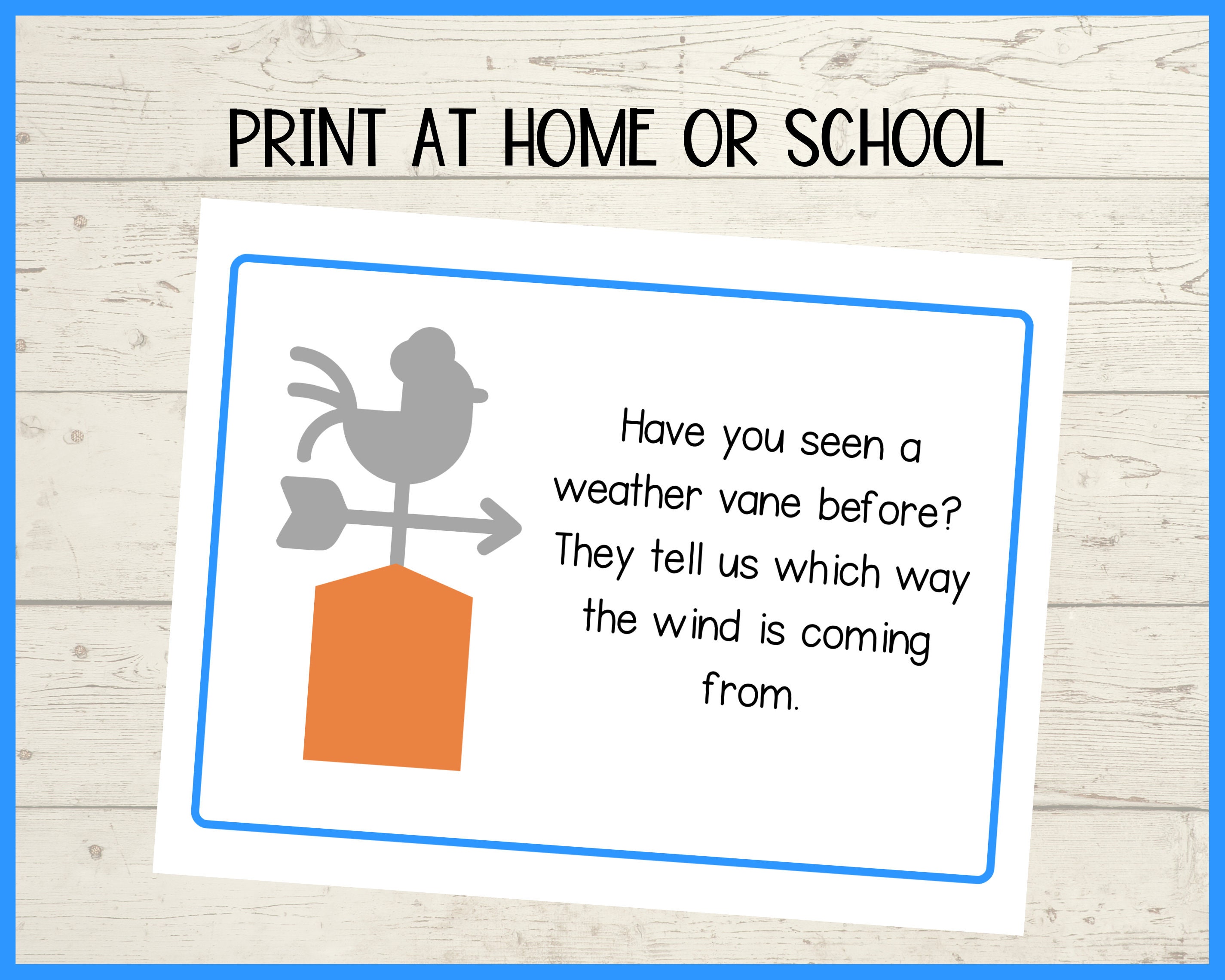Weather Printable Classroom Display for Teachers | Digital Download PDF ...