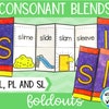 Consonant Digraphs Foldable Matching Activity | A4 and 11x8.5 Inch ...
