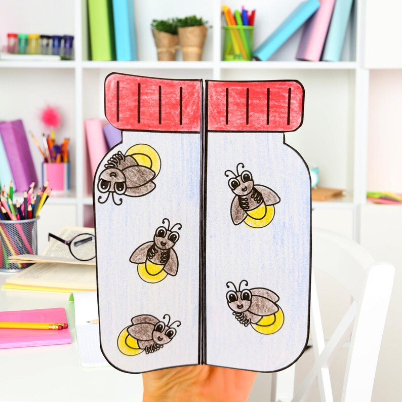 Life Cycle of a Firefly Lightning Bug Sequencing Activity and Parts of ...