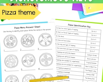 Dichotomous Keys Activities Worksheets for Elementary or Primary ...
