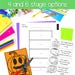 Life Cycle of a Pumpkin and How to Make a Jack O'lantern Foldout ...