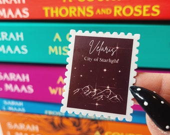 Velaris Stamp Sticker VINYL STICKER City of Starlight ACOTAR Sarah J ...