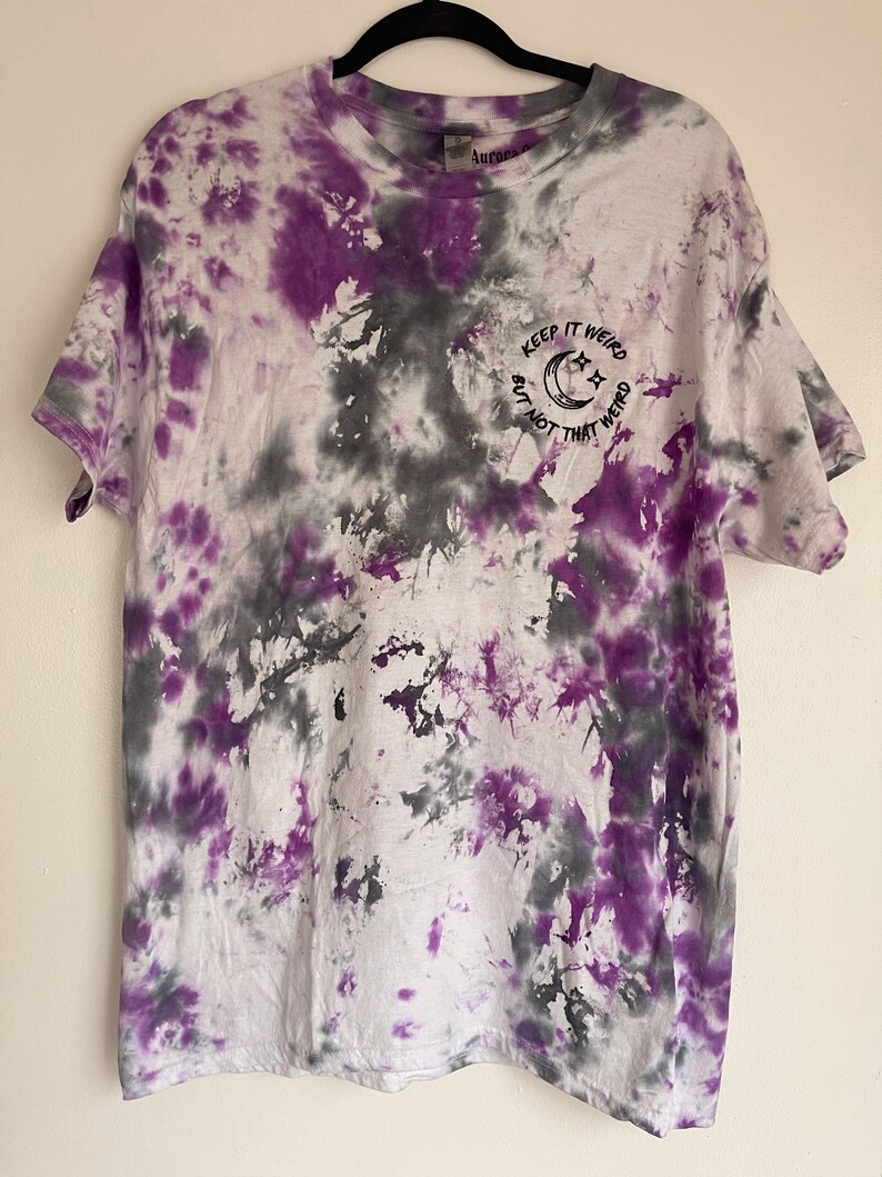 Keep It Weird T-shirt | Morbid Podcast | Tie Dye Shirt | Embroidered ...
