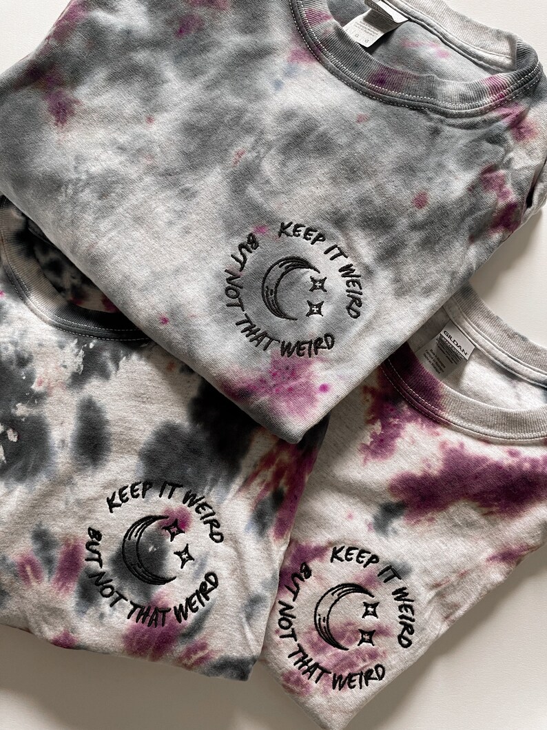 Keep It Weird T-shirt Morbid Podcast Tie Dye Shirt - Etsy
