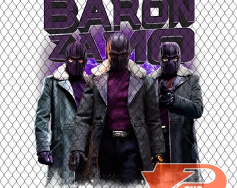 Baron Zemo Png - Etsy