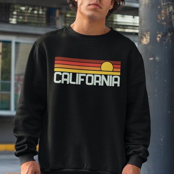 California Crewneck Sweatshirt - Etsy