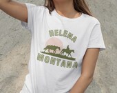 Helena Shirt Helena Montana Horse Shirt Montana Shirt Trail | Etsy