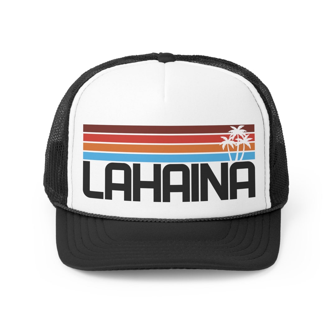 Lahaina Hat Lahaina Trucker Hat Lahaina Maui Hat Maui Trucker Hat ...