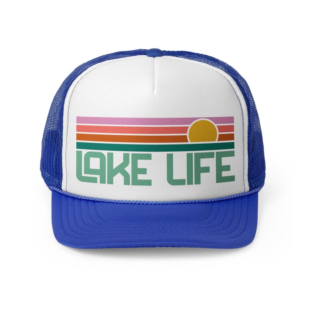 Lake Life Beach Hat Lake Life Hat Lake Life Trucker Hat Lake Hat Lake ...