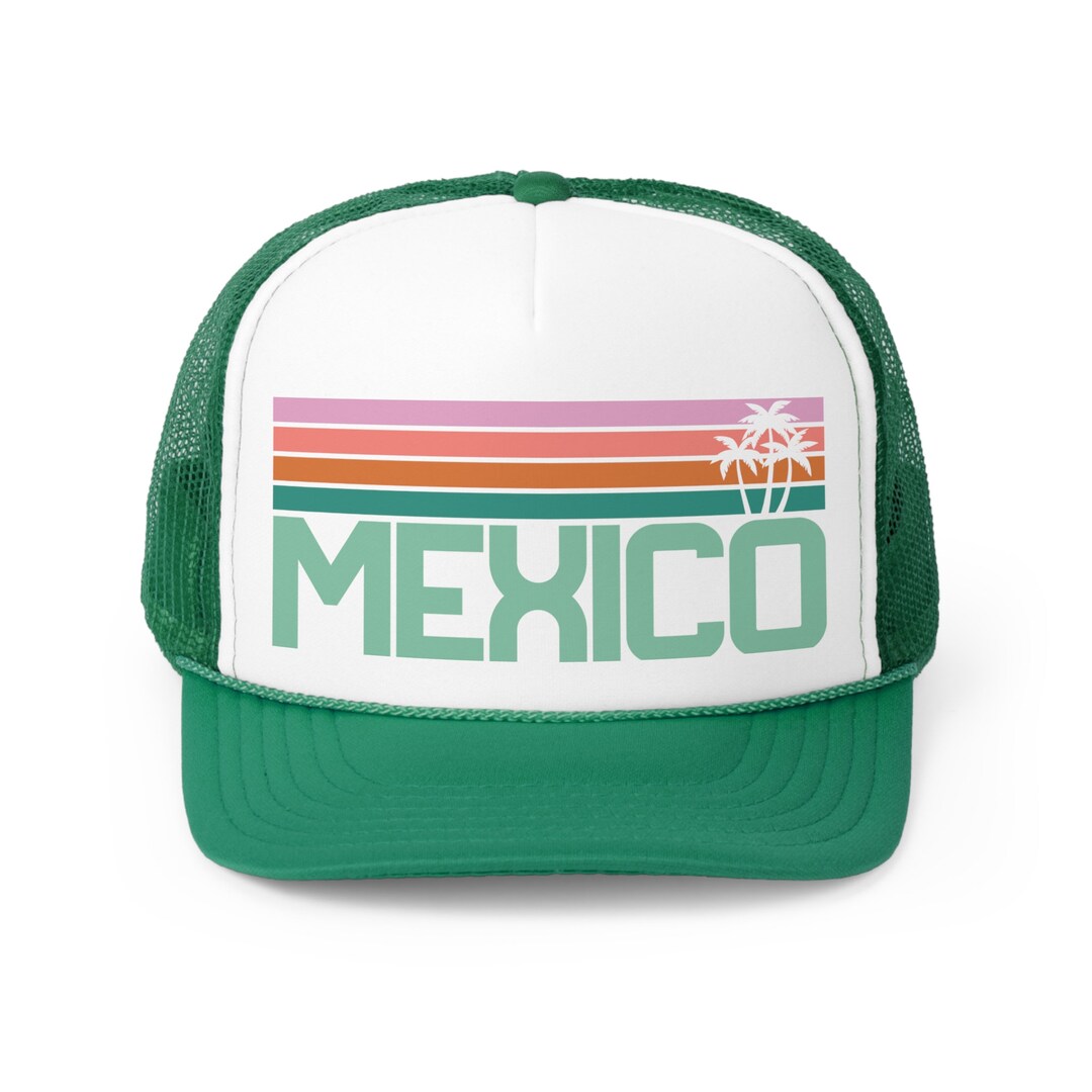 Mexico Hat Mexico Trucker Hat Mexico Beach Hat Mexico Hats Mexico Trip ...